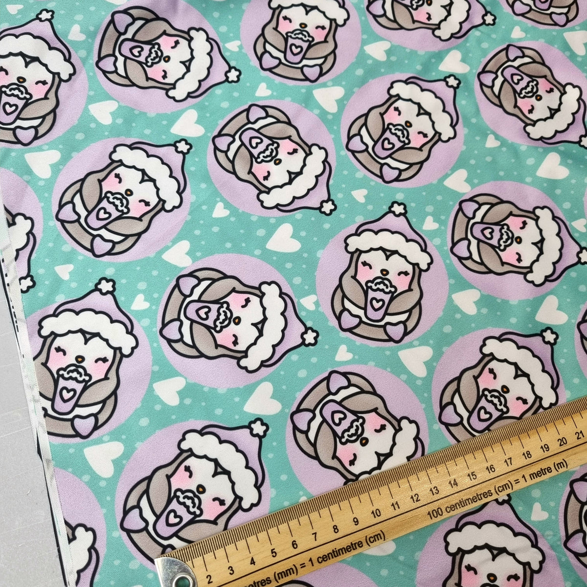 Squishy Penguin PUL waterproof Fabric | BlueMothFabrics