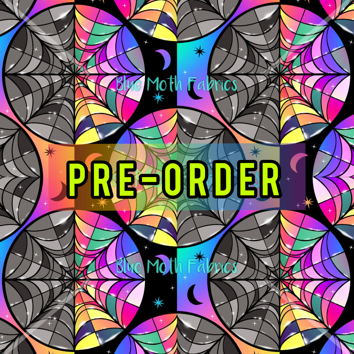 PRE-ORDER. Nevermore Window fabric. By METER – BlueMothFabrics