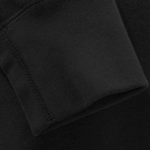 Black ribbing – BlueMothFabrics